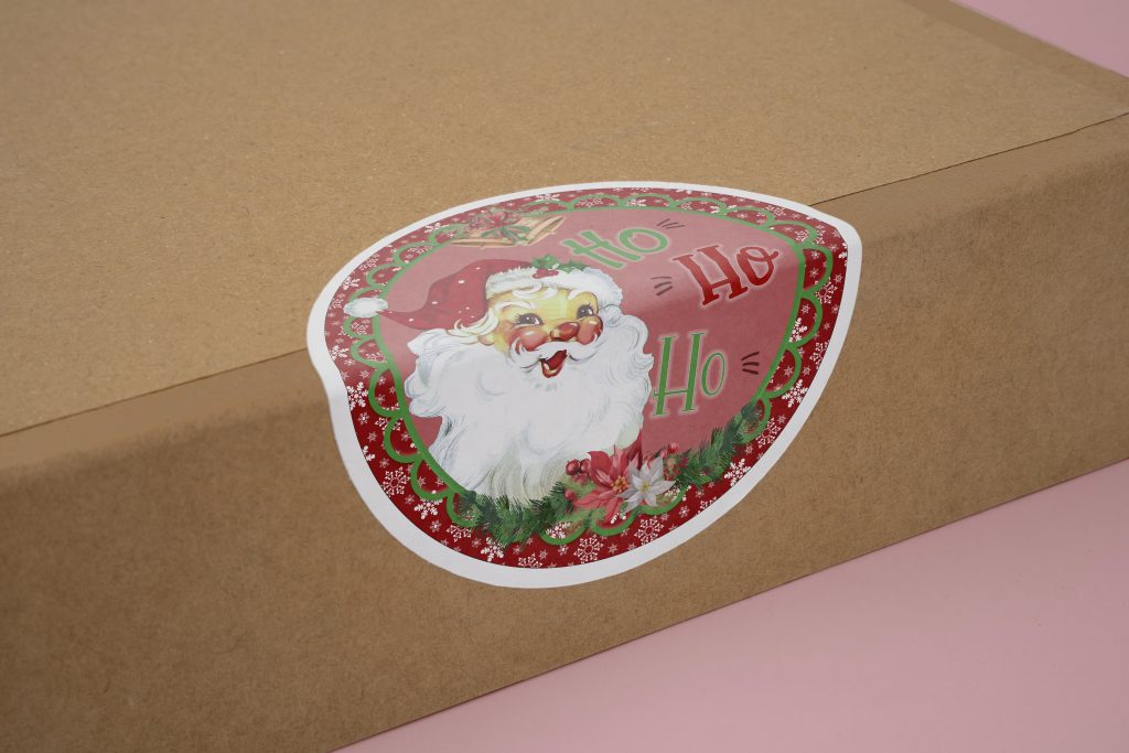 Retro Santa Ho Ho Ho Christmas Designs – Bubbles & Barnwood